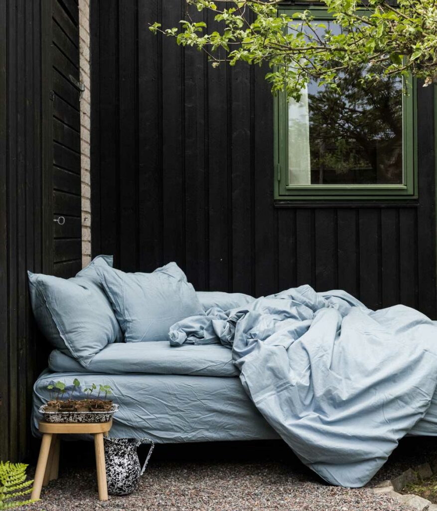 Midnatt | Sängkläder i ekologisk bomull för små och stora drömmar